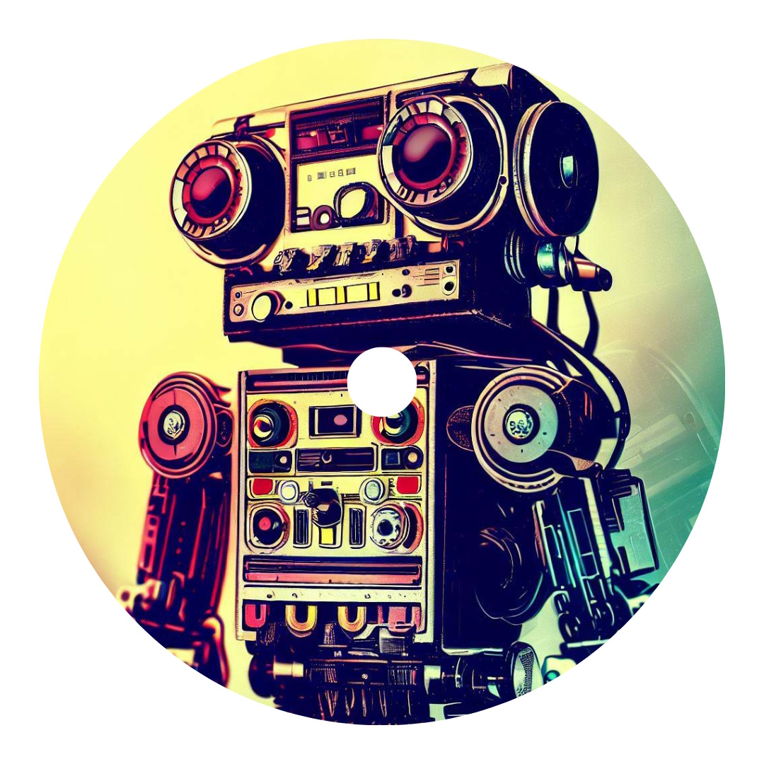 Pegatina Sensor Robot Modelo 003 - TipoZero Diabetes