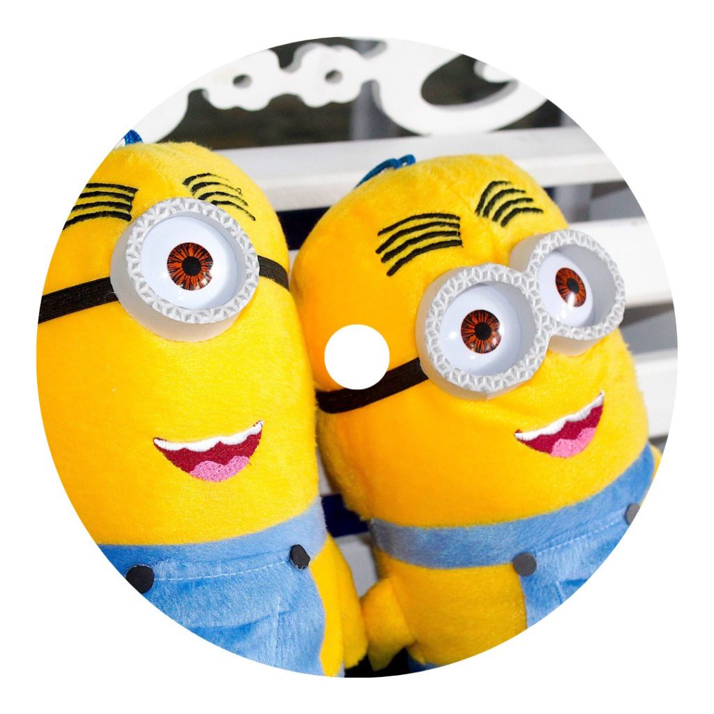 Pegatina Sensor Pegatina minions Modelo 031 - TipoZero Diabetes